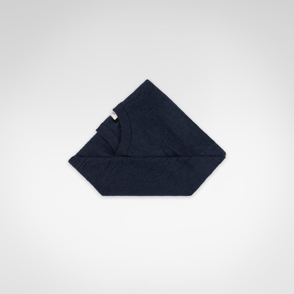 ORIGAMI LABYRINTH / NAVY BLUE – Monobi