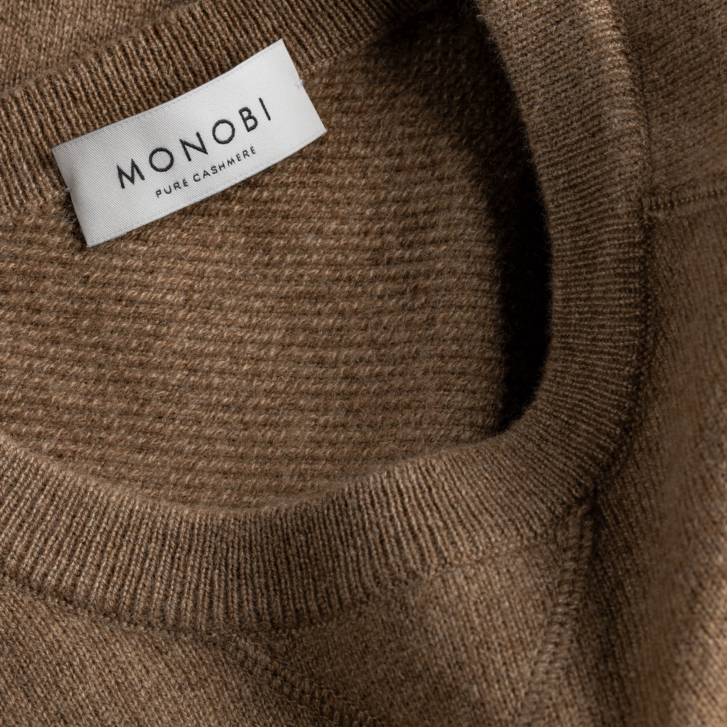 PURE CASHMERE FRENCH TERRY 12G / SESAME – Monobi