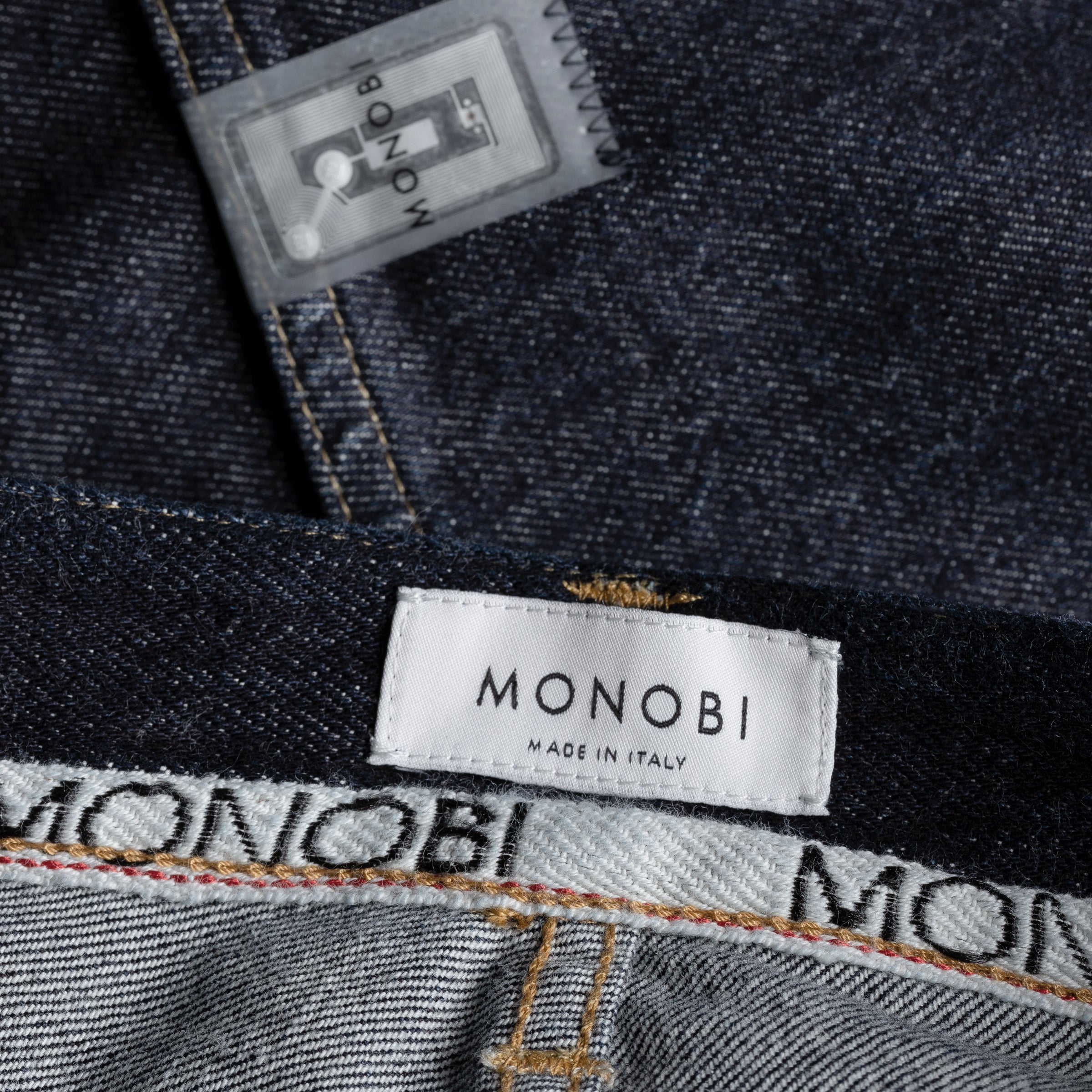RAW INDIGO SELVAGE DENIM / INDIGO BLUE – Monobi